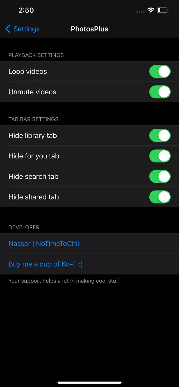 GitHub - nowesr1/PhotosPlus: Awesome Tweak for Stock iOS Photos App